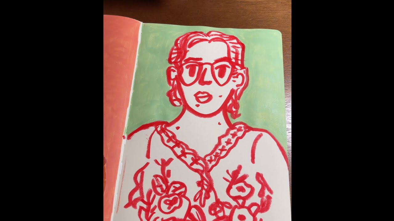 Drawing With Paint Sticks Youtube