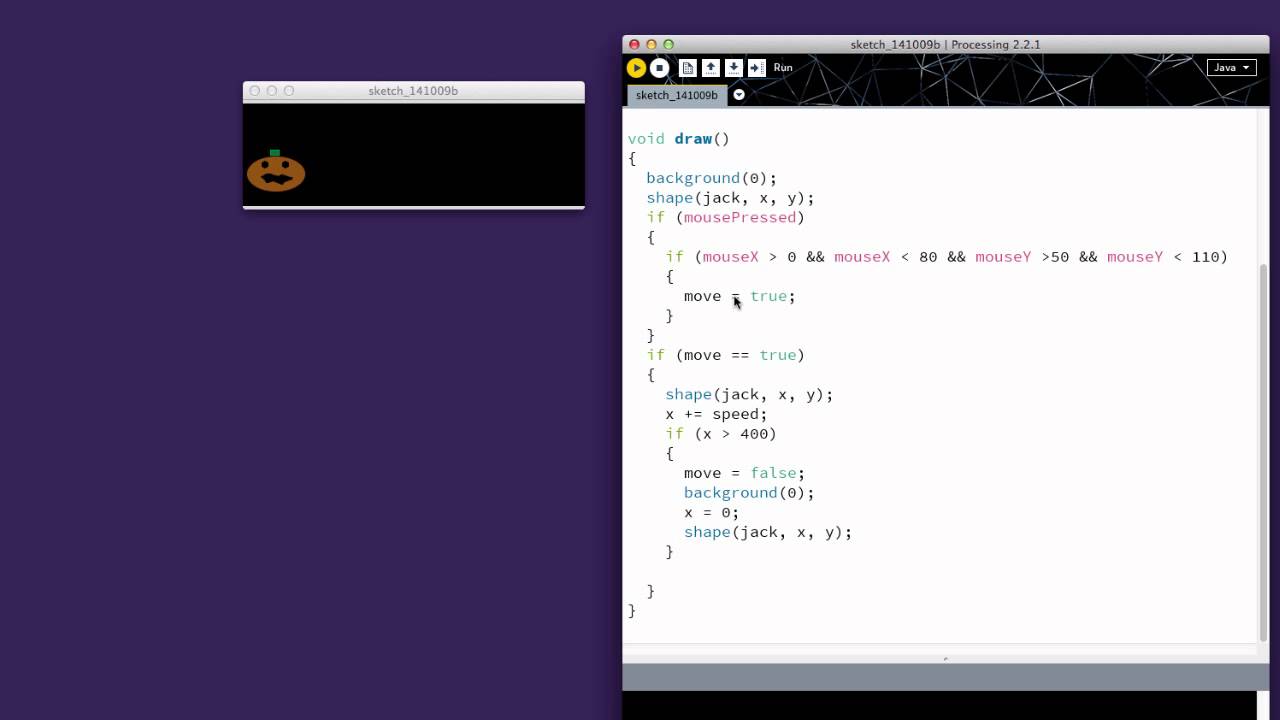 Processing Animation Youtube
