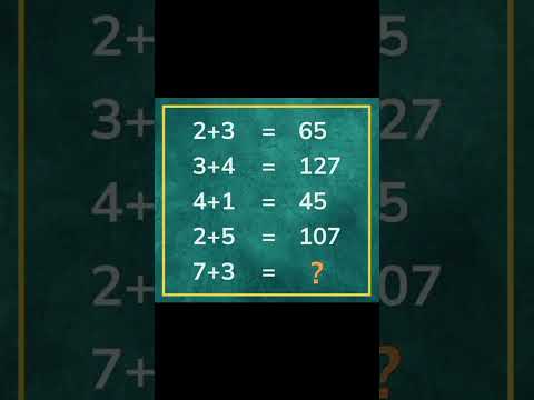 Mathematical Puzzle Can You Solve This Math Puzzle Tricks With In