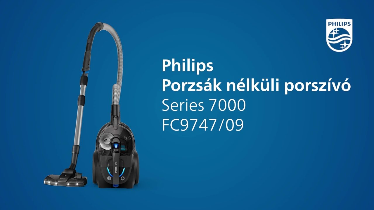 Philips Powerpro Expert Porzsák Nélküli Porszívó Youtube