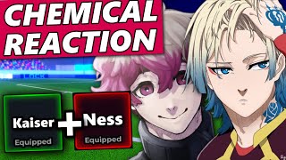 Kaiser X Ness Chemical Reaction In Blr Bluelockrivals Robloxshorts Blr ...