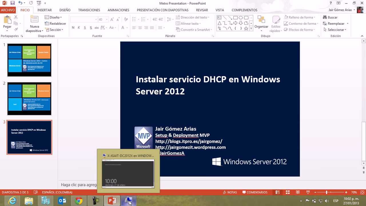 Windows Server 2012 Instalar Y Configurar Servidor Dhcp Youtube