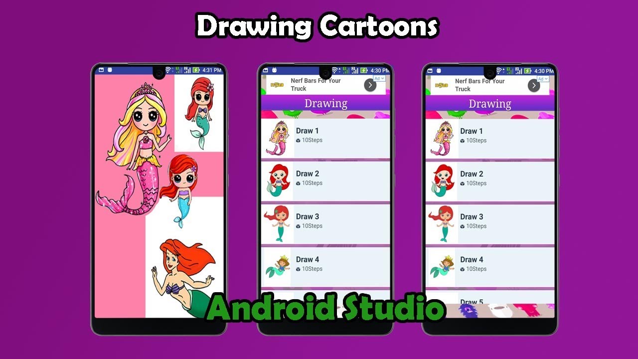 Source Code Drawing Cartoons Android Studio Youtube