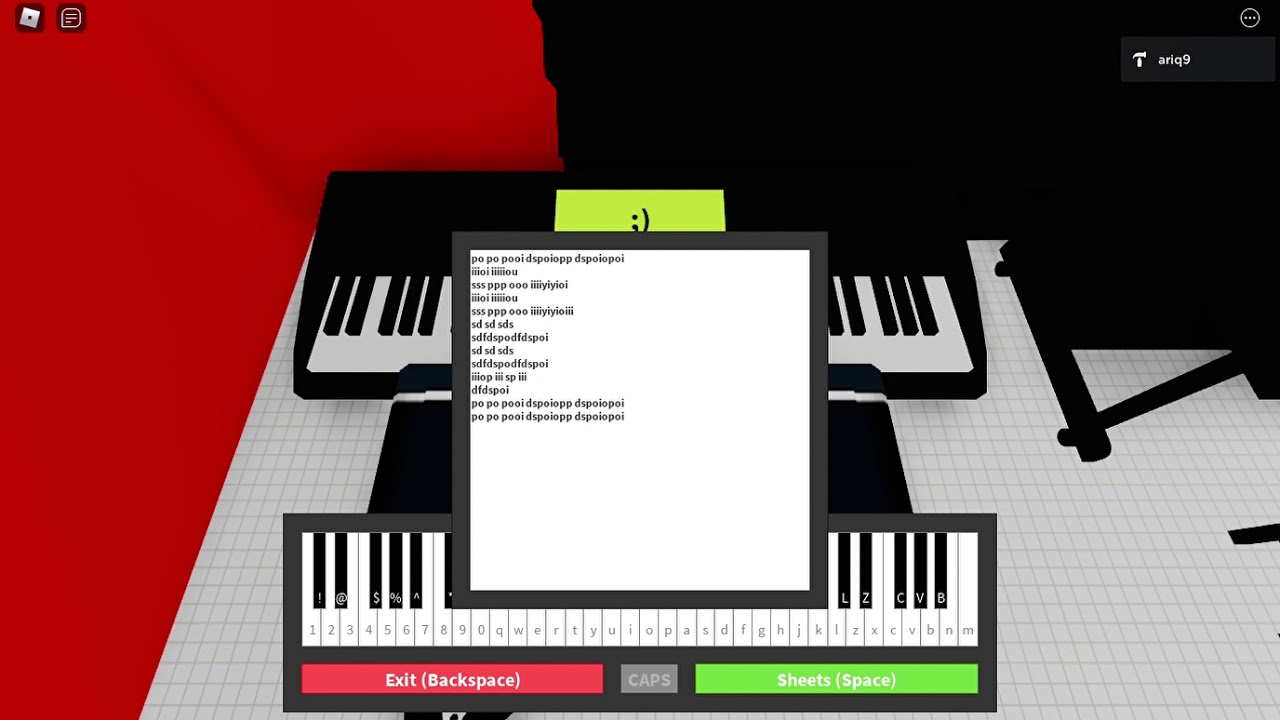 Piano Sheet Music For Roblox At Travis Munoz Blog
