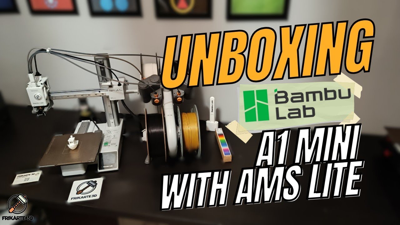 Unboxing And Assembling The Bambu Lab A1 Mini 3d Printer With Ams Lite