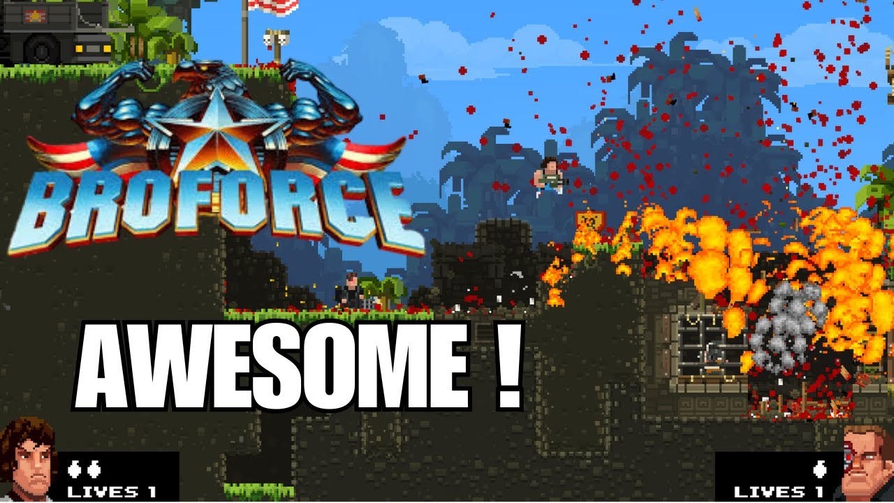 Broforce Gameplay Broforce Is Super Awesome Youtube