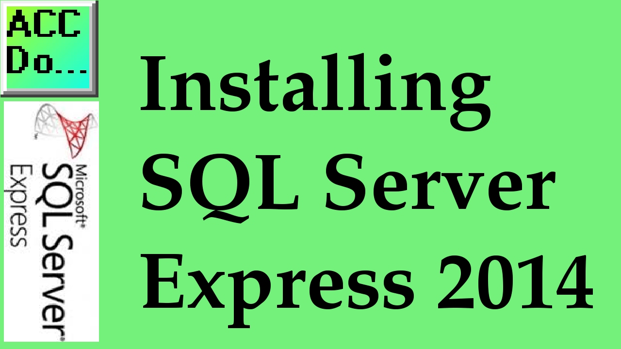 Sql Server Express 2014 Poifaces