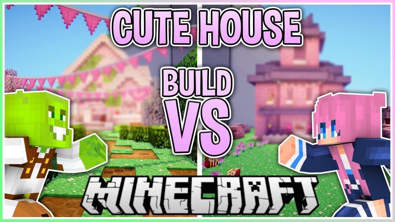 Cute House Build Vs With Ldshadowlady Youtube