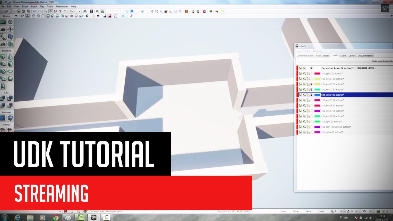 Udk Tutorial Streaming Youtube