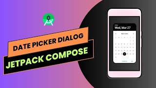 Custom Date Picker Using Material 3 In Jetpack Compose Jetpackcompose