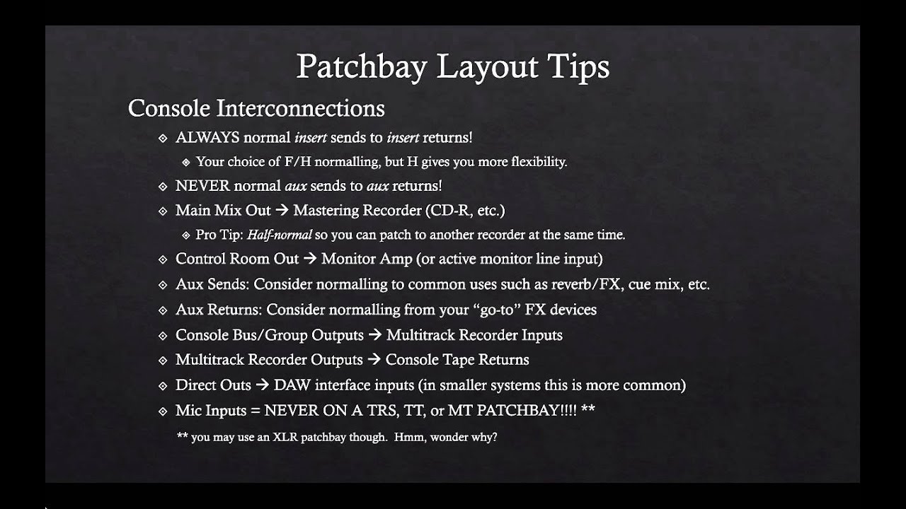 Intro To Patchbays Youtube