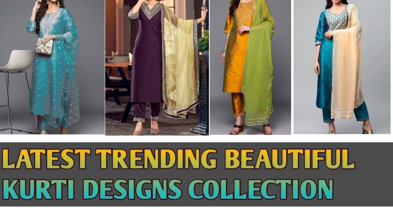 Latest Trending Beautiful Kurti Designs Collection Shriyanjali Fashion