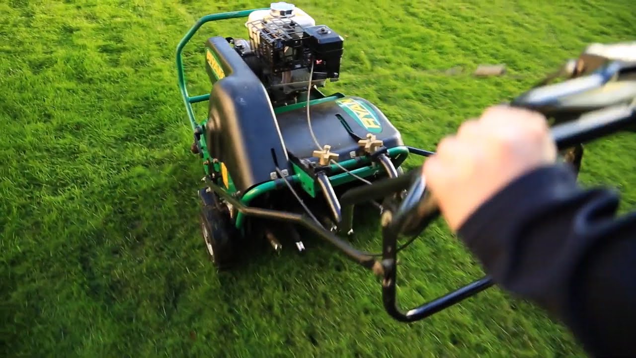 Lawn Master Aeration With Colin Parish Youtube