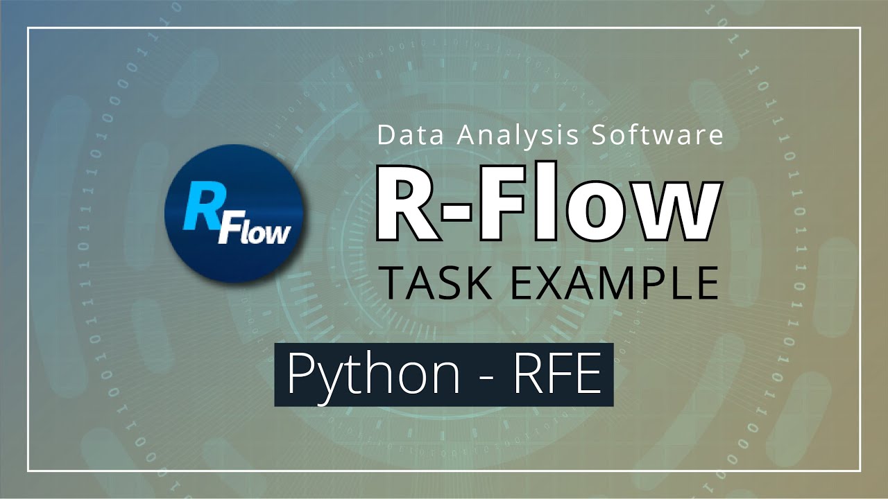 R Flow Task Example Python Rfe Youtube
