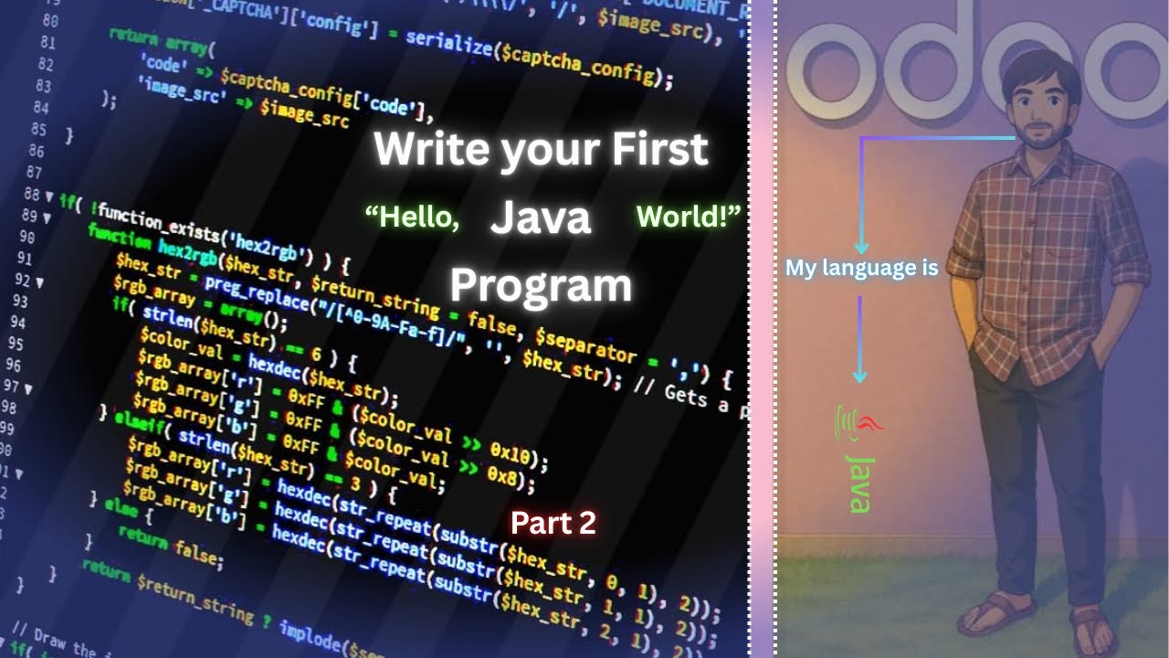 Write Your First Java Program A Beginner S Guide Part 2 Youtube
