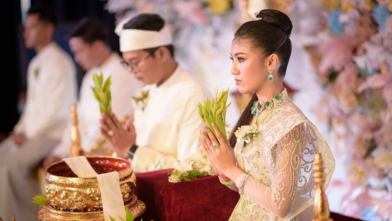 Myanmar Traditional Wedding Film Lovediaryweddingprofessional Youtube