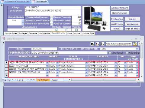Inventarios World Office Youtube