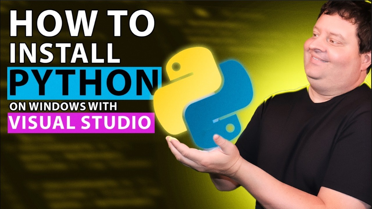 Installing Python On Windows With Visual Studio Code 2024 Youtube