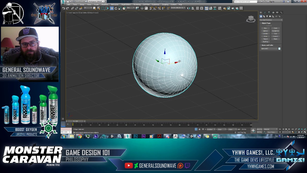 3d Studio Max 101 Select And Move Youtube