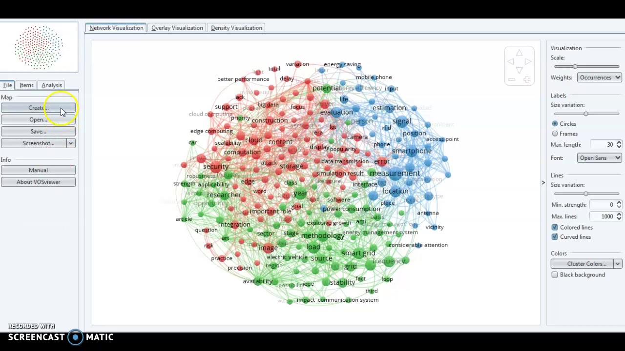 Tutorial Vosviewer Ieee Youtube