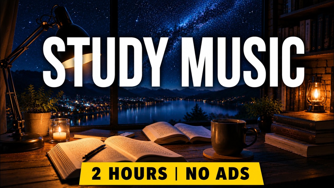 Ai Relaxing Piano Music For Study Focus 2 Hours No Ads Stress