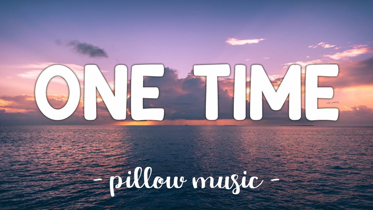 One Time Justin Bieber Lyrics рџћµ Youtube Music