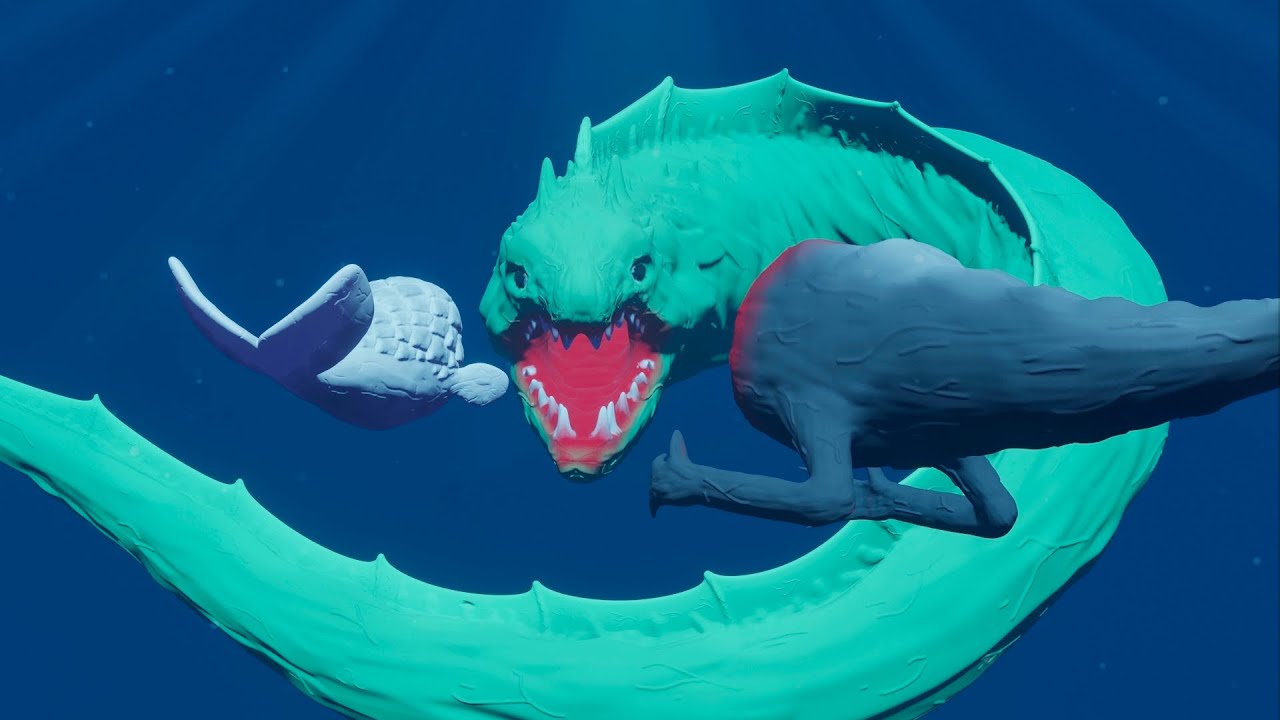 Bloop Vs Sea Eater Vs Scp 3000 Youtube