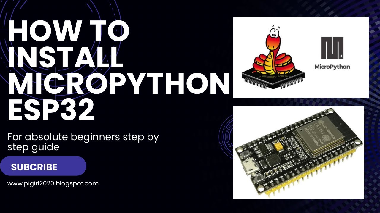 How To Install Micropython On Esp32 Easy Esp32 Micropython Setup