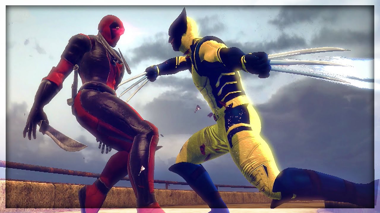 Deadpool 3 Suit Vs Deadpool Final Boss X Men Origins Wolverine Mod