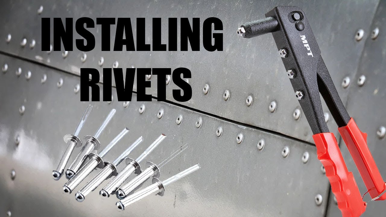 How To Install A Pop Rivet Youtube