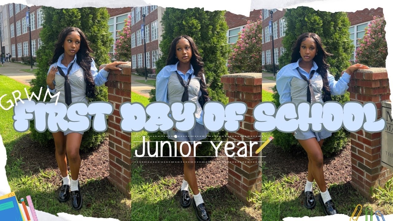 Grwm First Day Of School Junior Year Maintenance Grwm Vlog Youtube