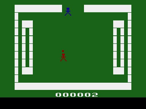 Silly Soccer Batari Basic Game Atari 2600 Youtube