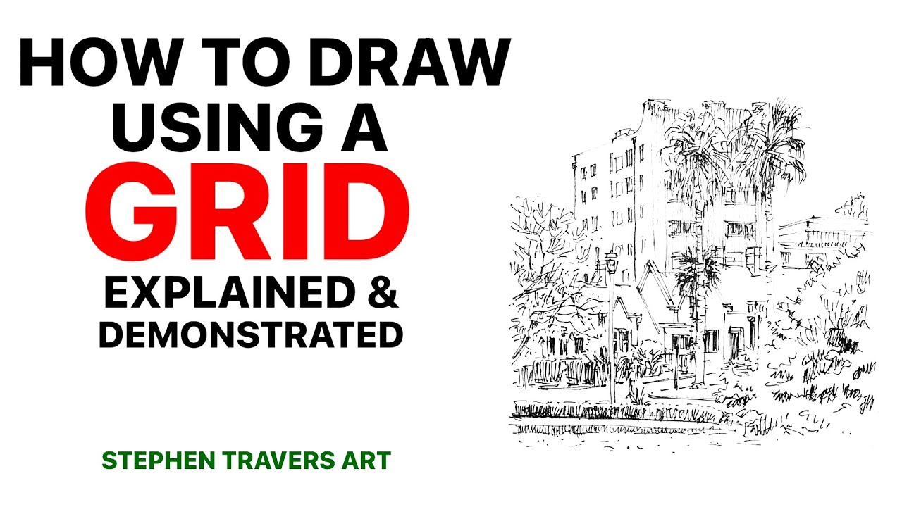 How To Draw Using A Grid Youtube