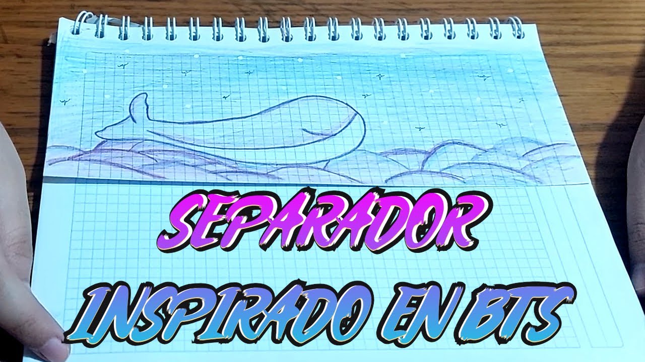 пёџseparador De Ballena Inspirado En Bts Separador De Bts