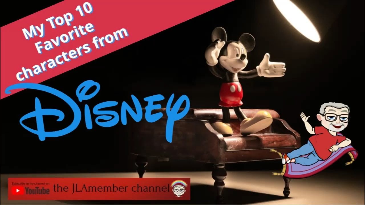 My Top 10 Favorite Disney Characters Youtube