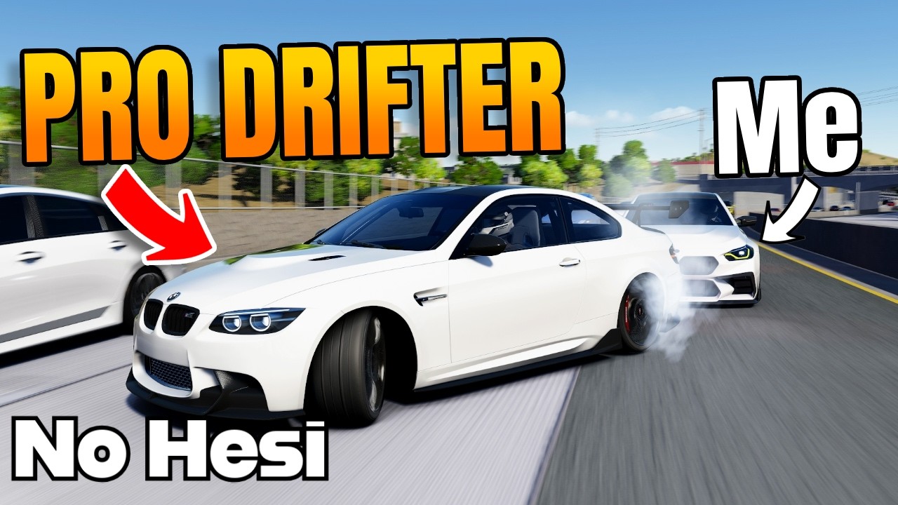 Can A Pro Teach A Noob How To Drift In No Hesi Youtube