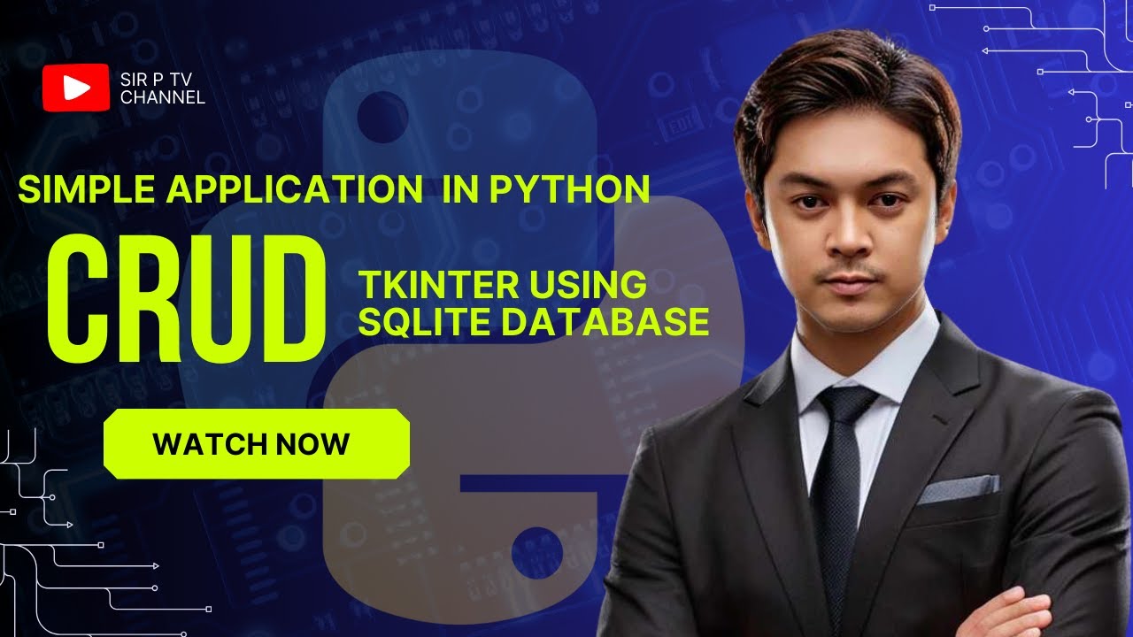 Python Programming Simple Crud Application Using Tkinter With Sqlite