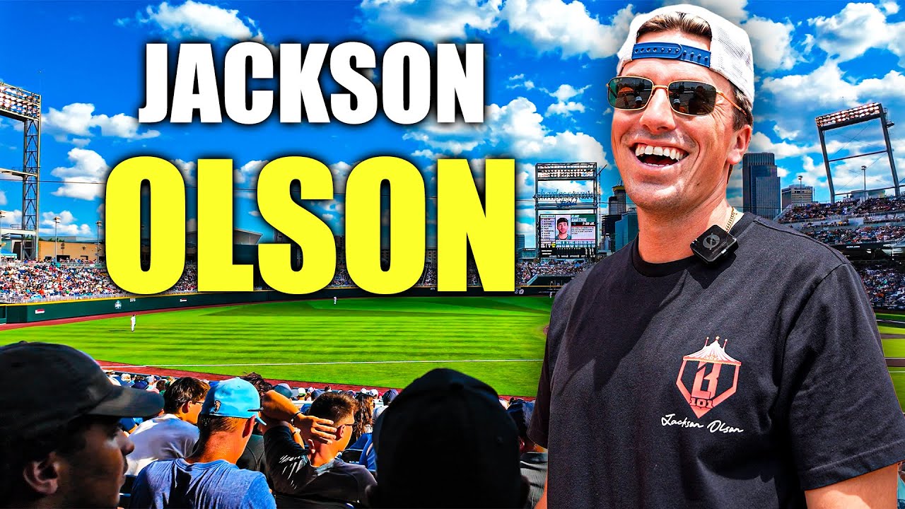 24 Hours With Jackson Olson At The College World Series Youtube