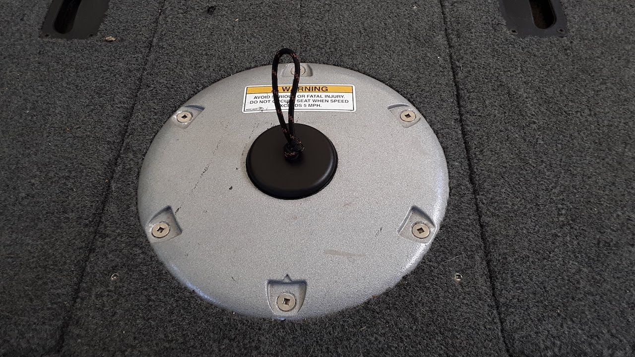 Quick Release Boat Pedestal Seat Base Cap Plug Youtube