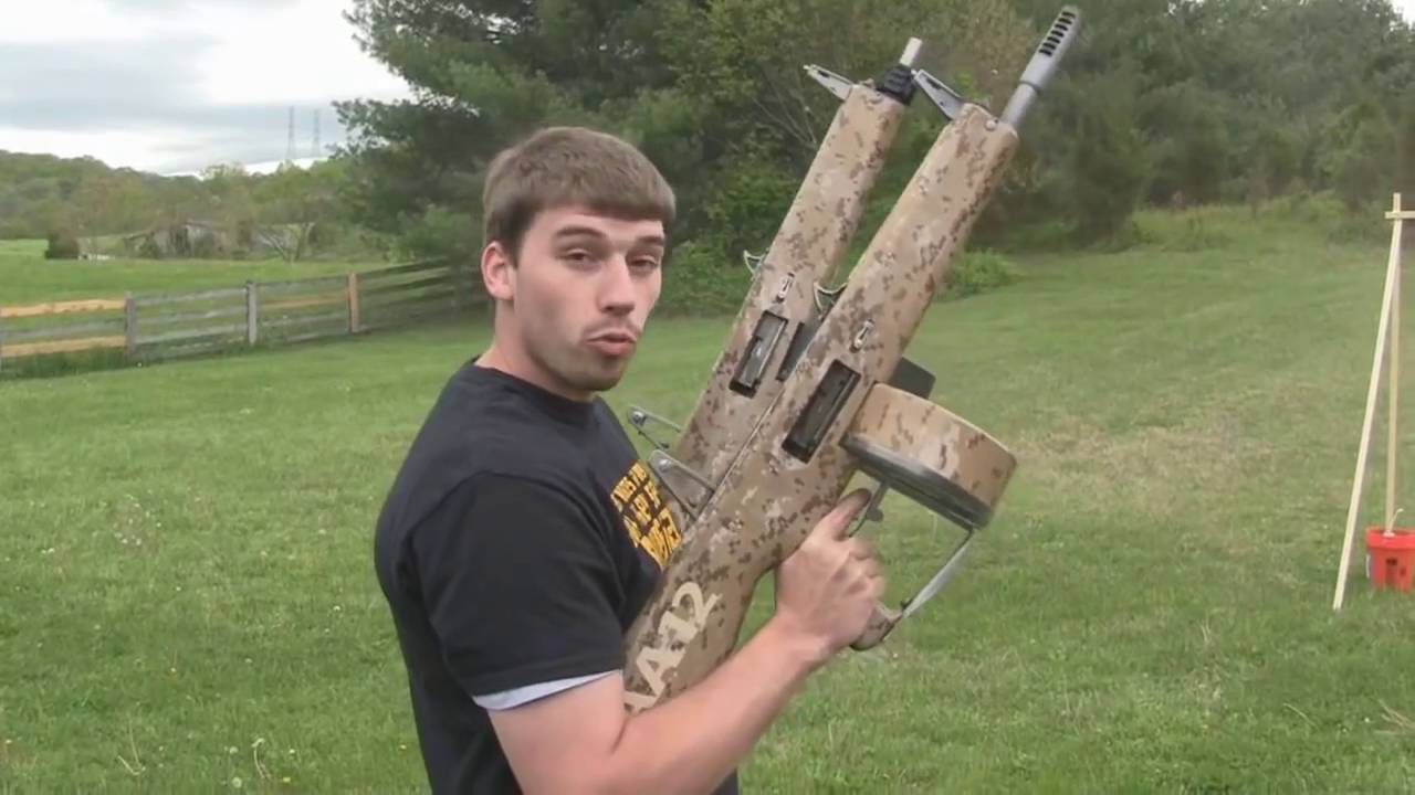 Aa 12 Fully Automatic Shotgun Youtube