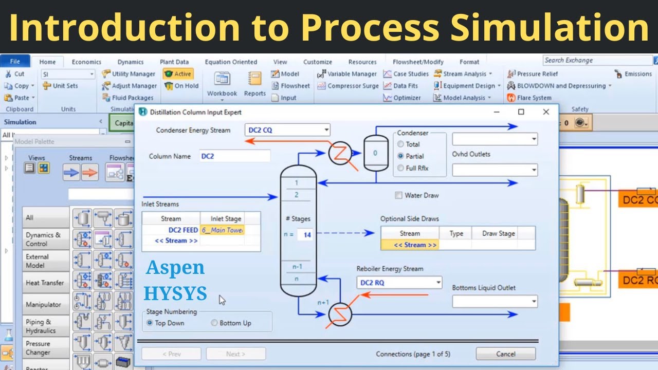 Introduction To Process Simulation Aspen Hysys Selection Of Property