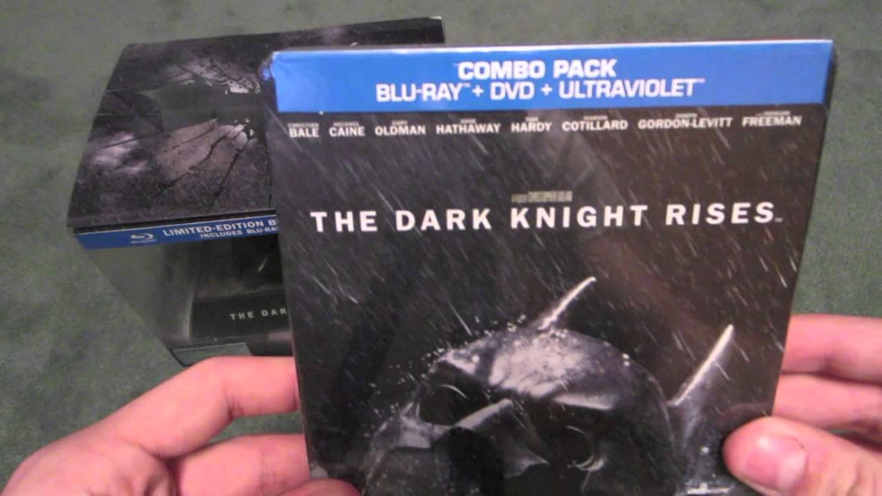 Unboxing The Dark Knight Rises Blu Ray Best Buy Exclusive Steelbook
