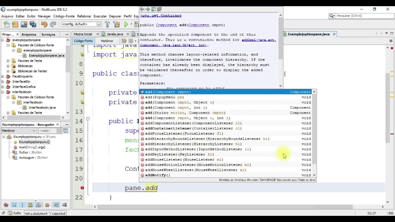 Joptionpane Java Netbeans Youtube