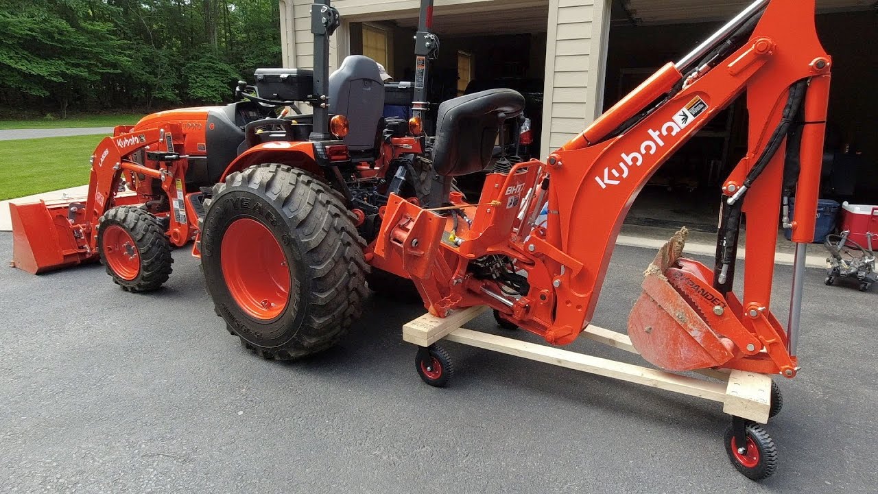 Improvements Mods For Bh77 Backhoe On Kubota Lx Youtube