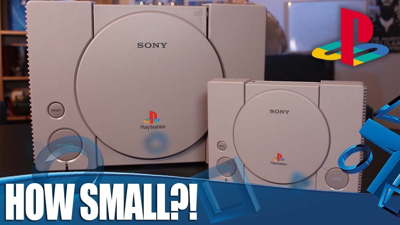 Playstation Classic And Original Playstation Size Comparison Youtube