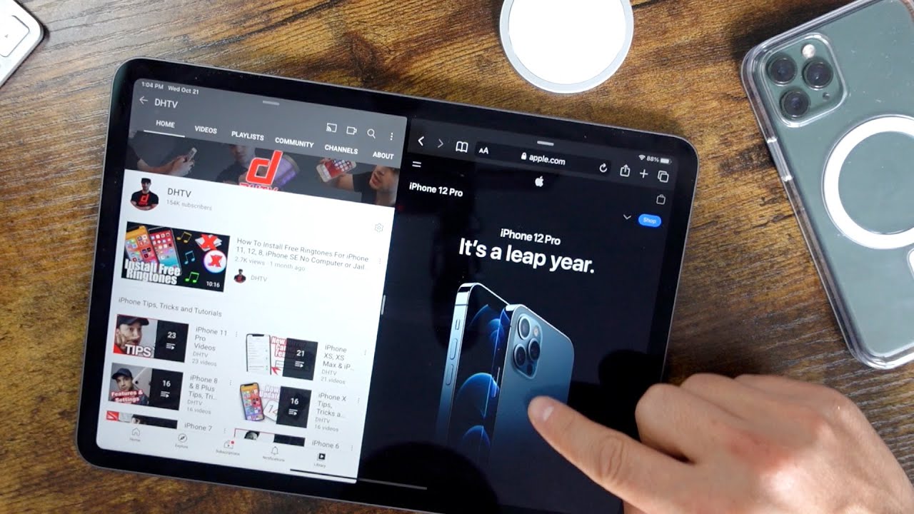 How To Split Screen On Ipad Ipad Pro Multitasking Youtube
