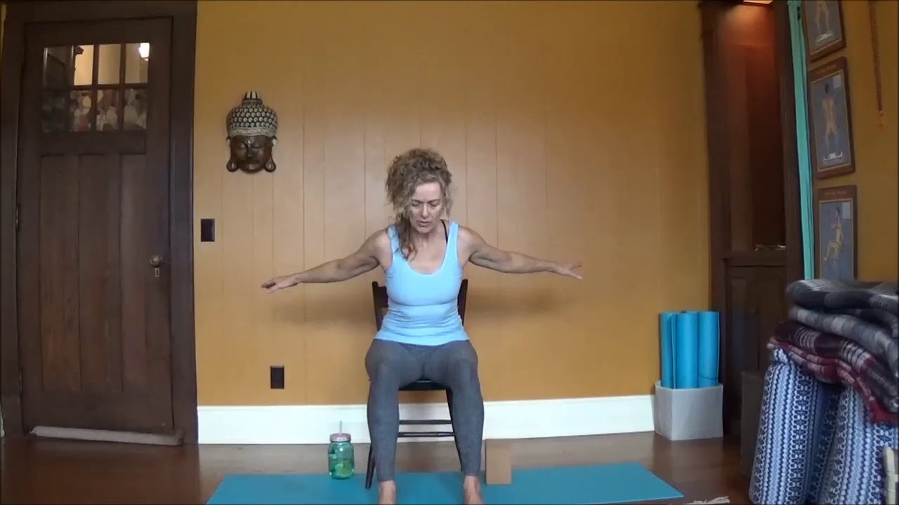Chair Yoga For Seniors Youtube