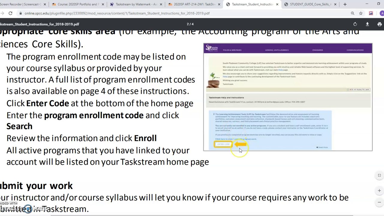Taskstream Tutorial Youtube