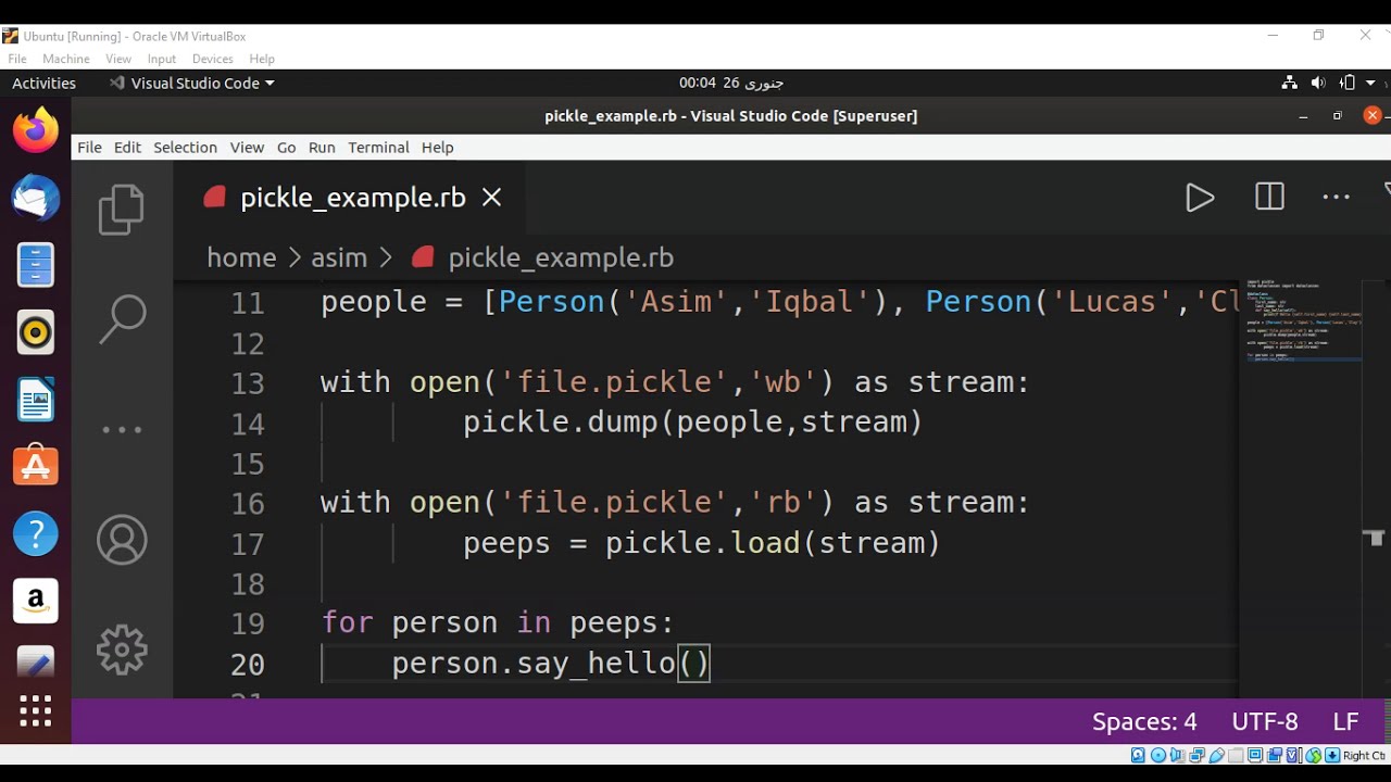 How To Serialize Data With Pickle In Python Youtube