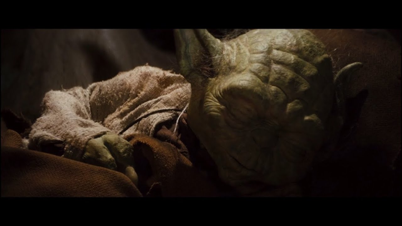 Master Yoda S Death Return Of The Jedi Youtube